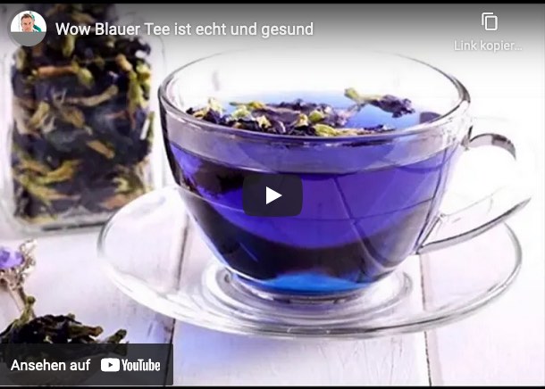 Blauer Tee: Gesund für Herz und Hirn | gesundheit.com